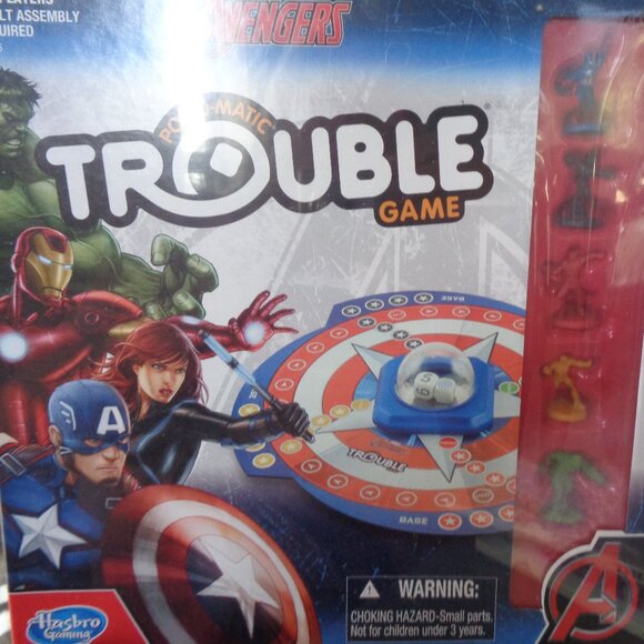 Hasbro | Toys | Hasbro Marvel Avengers Trouble Game Popomatic Sealed ...